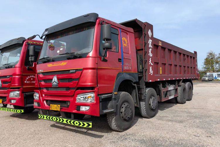 河北2017年二手重汽豪沃(HOWO) HOWO-7380马力8X47.6米自卸车报价及图片大全 _ 卡家二手车