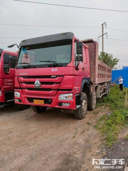 河北2014年二手重汽豪沃(HOWO) HOWO-7380马力8X48.2米自卸车报价及图片大全 _ 卡家二手车