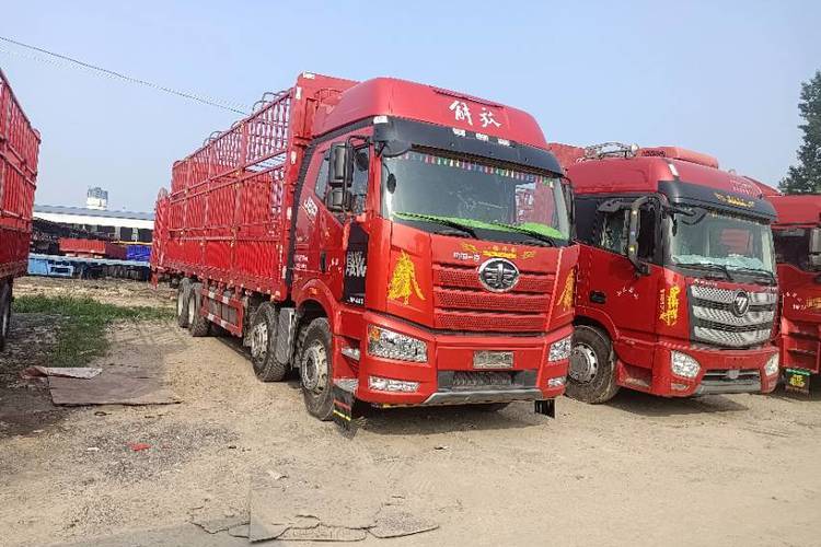 山东2021年二手一汽解放 解放J6P460马力8X49.6米载货车报价及图片大全 _ 卡家二手车